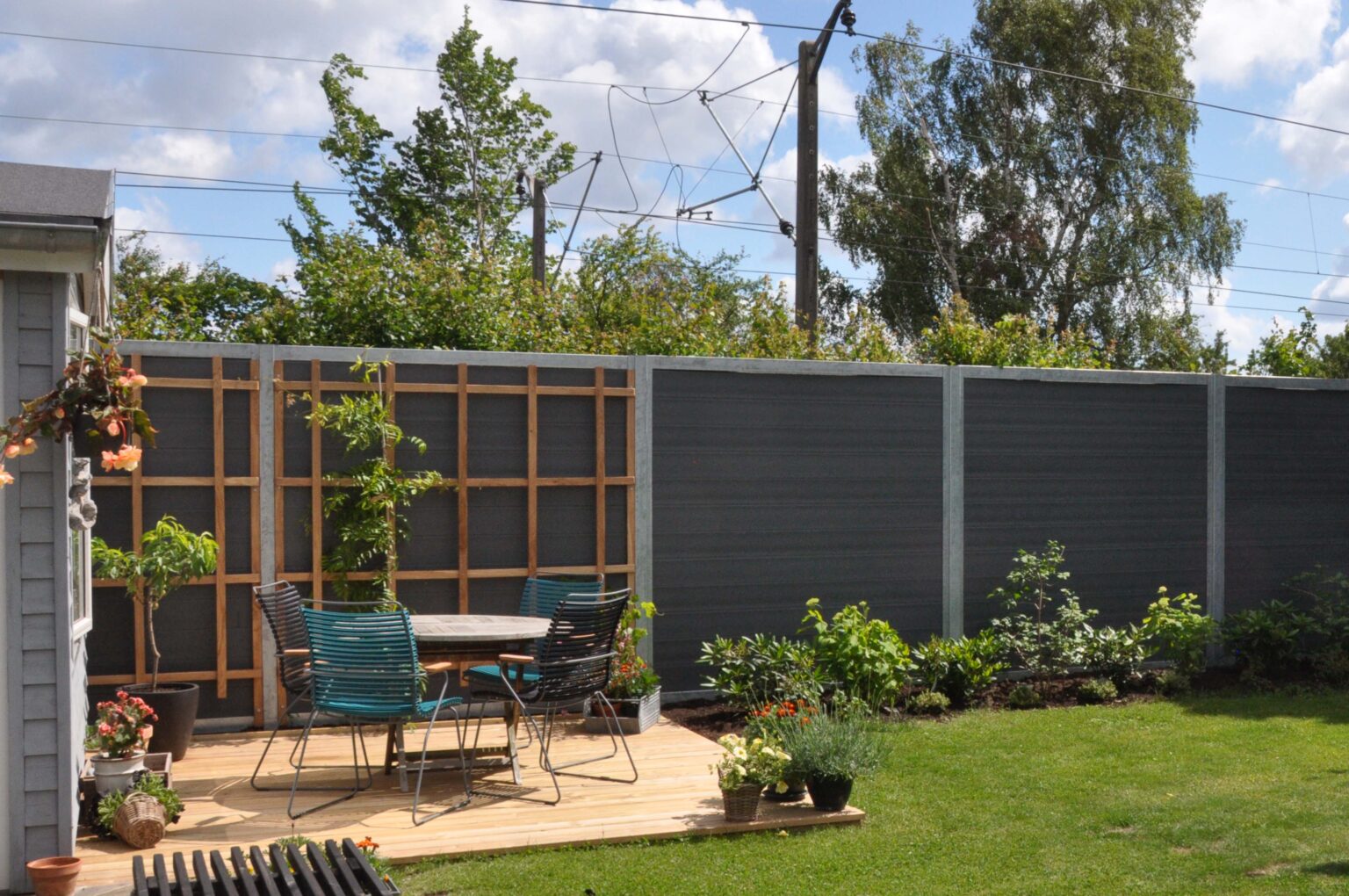 Robust sustainable noise screens - Miljøskærm